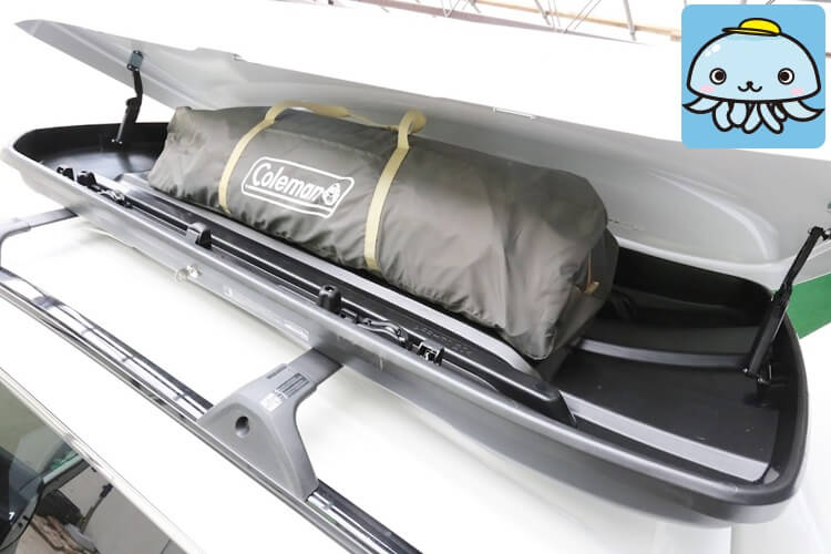 レビュー INNO ルーフボックス BRQ55 ワンピースロッドは載せれるか？ ｜つり具買取ドットJP